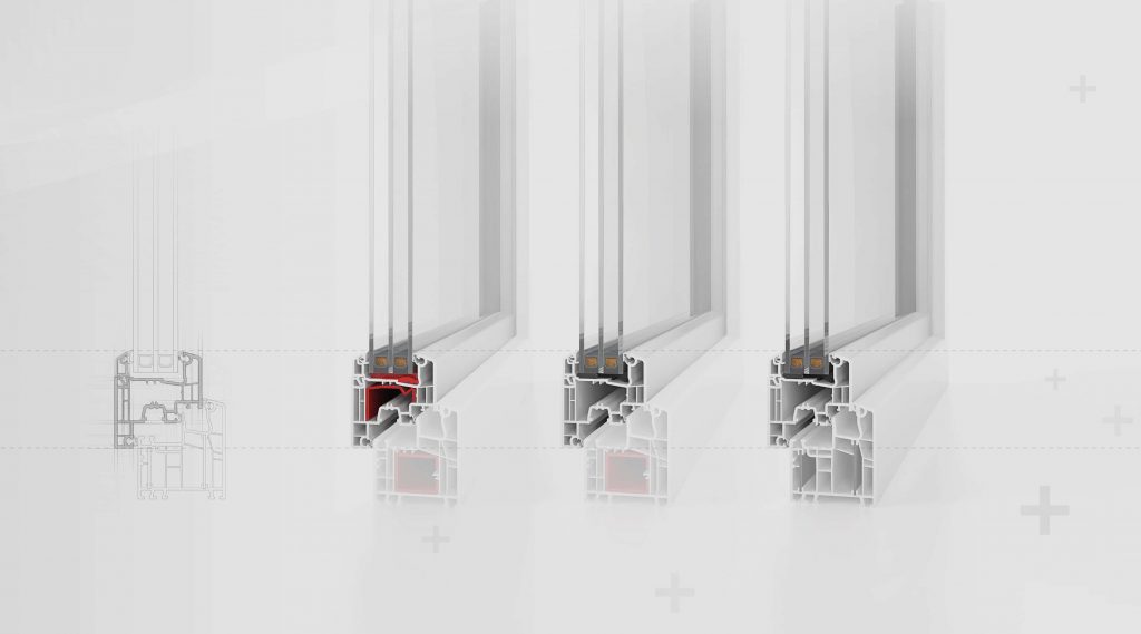 Multifalz window frames: One PVC profile, three variants, speedy ...