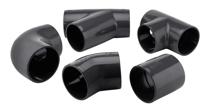 PVC-U pressure fittings revised: optimised thickness, reduced emissions ...